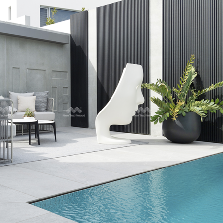 NewTechWood Castellation Wall Cladding Composite - Subiaco Restoration