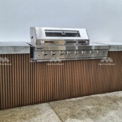 NewTechWood Castellation Wall Cladding Composite - Subiaco Restoration