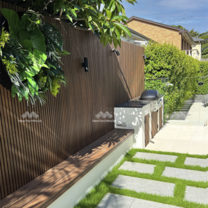 NewTechWood Castellation Wall Cladding Composite - Subiaco Restoration