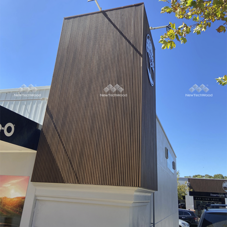 NewTechWood Castellation Wall Cladding Composite - Subiaco Restoration