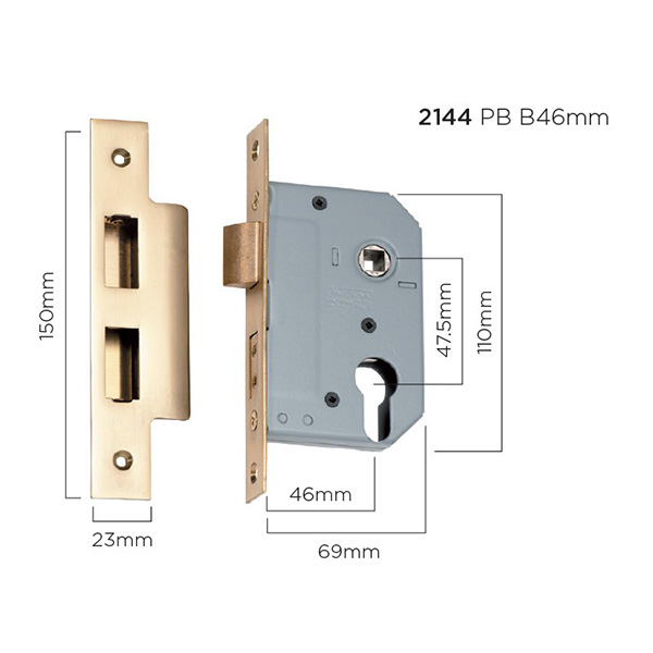 Euro External Locks - Subiaco Restoration