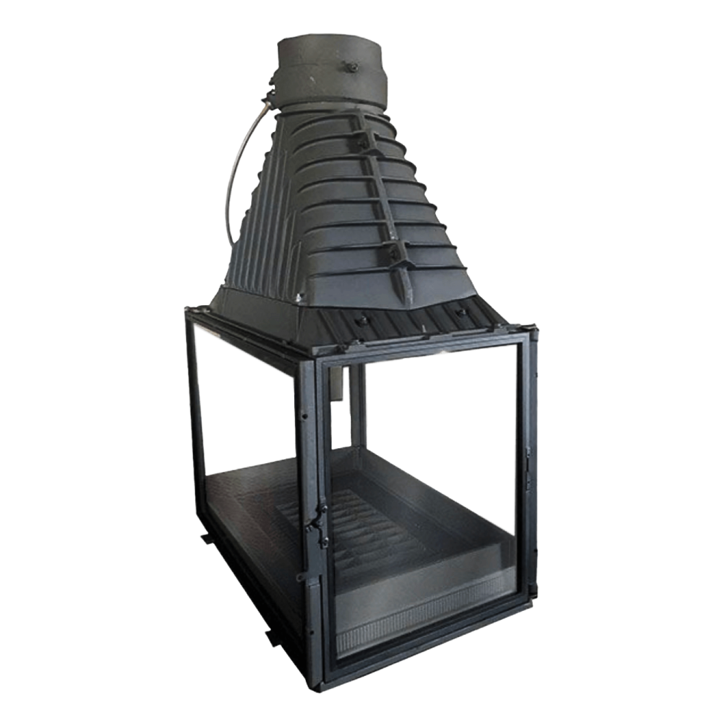 Cheminees Philippe Radiante 846 4V Wood Fireplace - Subiaco Restoration