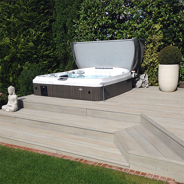 Millboard Square Step Edging - Subiaco Restoration