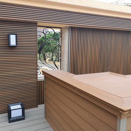 NewTechWood Castellation Wall Cladding Composite - Subiaco Restoration