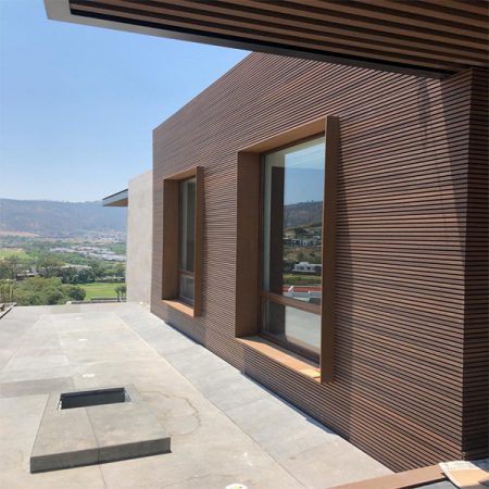 NewTechWood Castellation Wall Cladding Composite - Subiaco Restoration