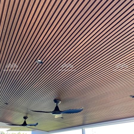 NewTechWood Castellation Wall Cladding Composite - Subiaco Restoration