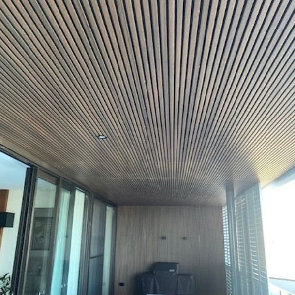 NewTechWood Castellation Wall Cladding Composite - Subiaco Restoration