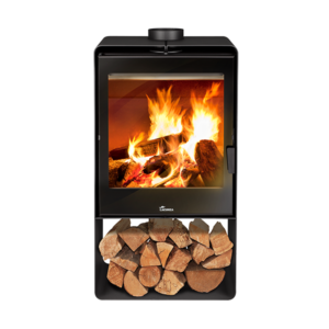 Lacunza Atlantic 613 Freestanding Wood Fireplace (with Base) - Subiaco ...