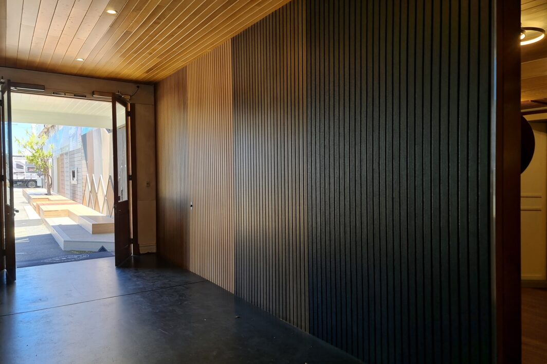 From Fence to Feature Wall: NewTechWood Castellation Cladding - Subiaco ...