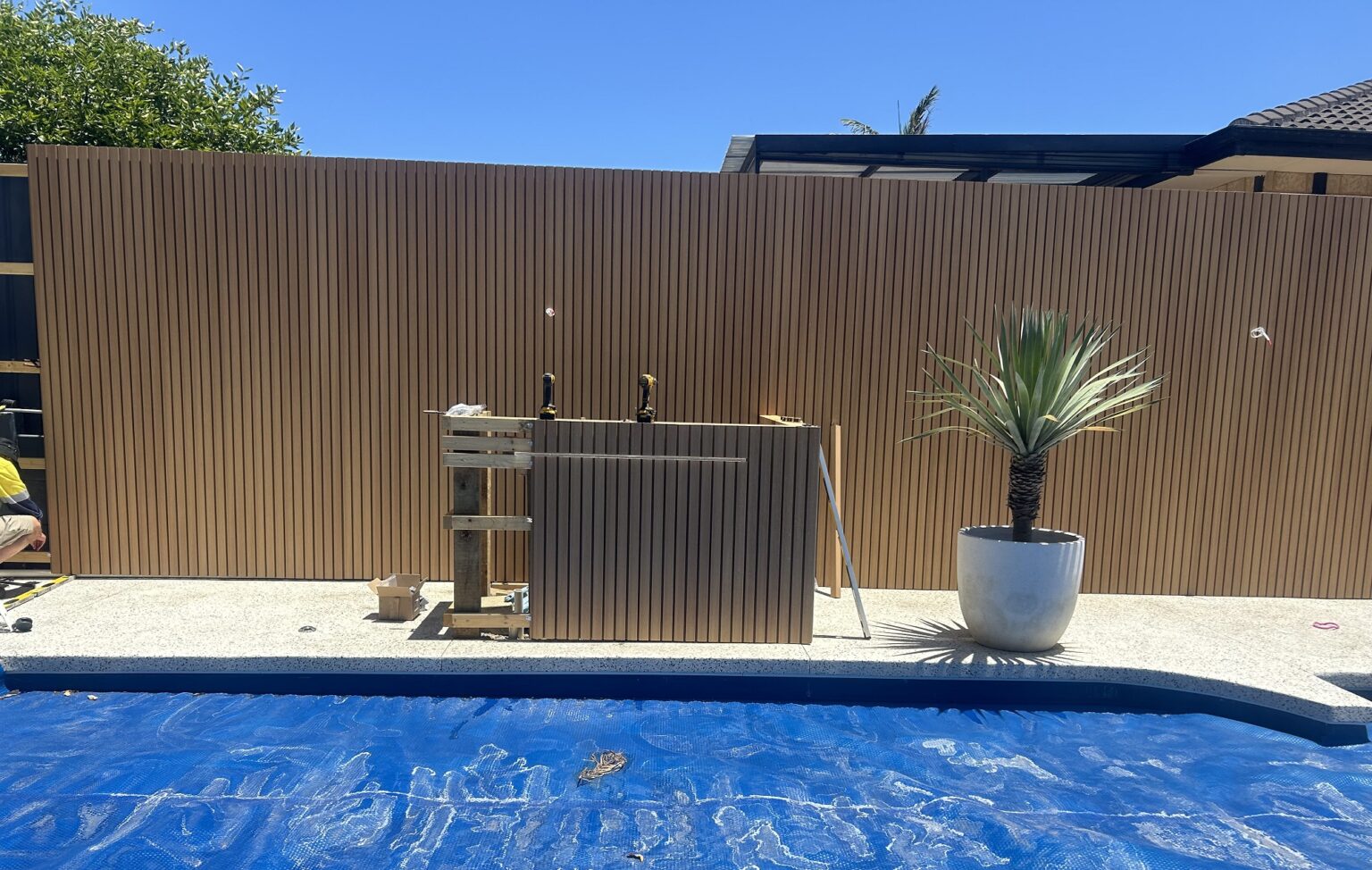 From Fence to Feature Wall: NewTechWood Castellation Cladding - Subiaco ...