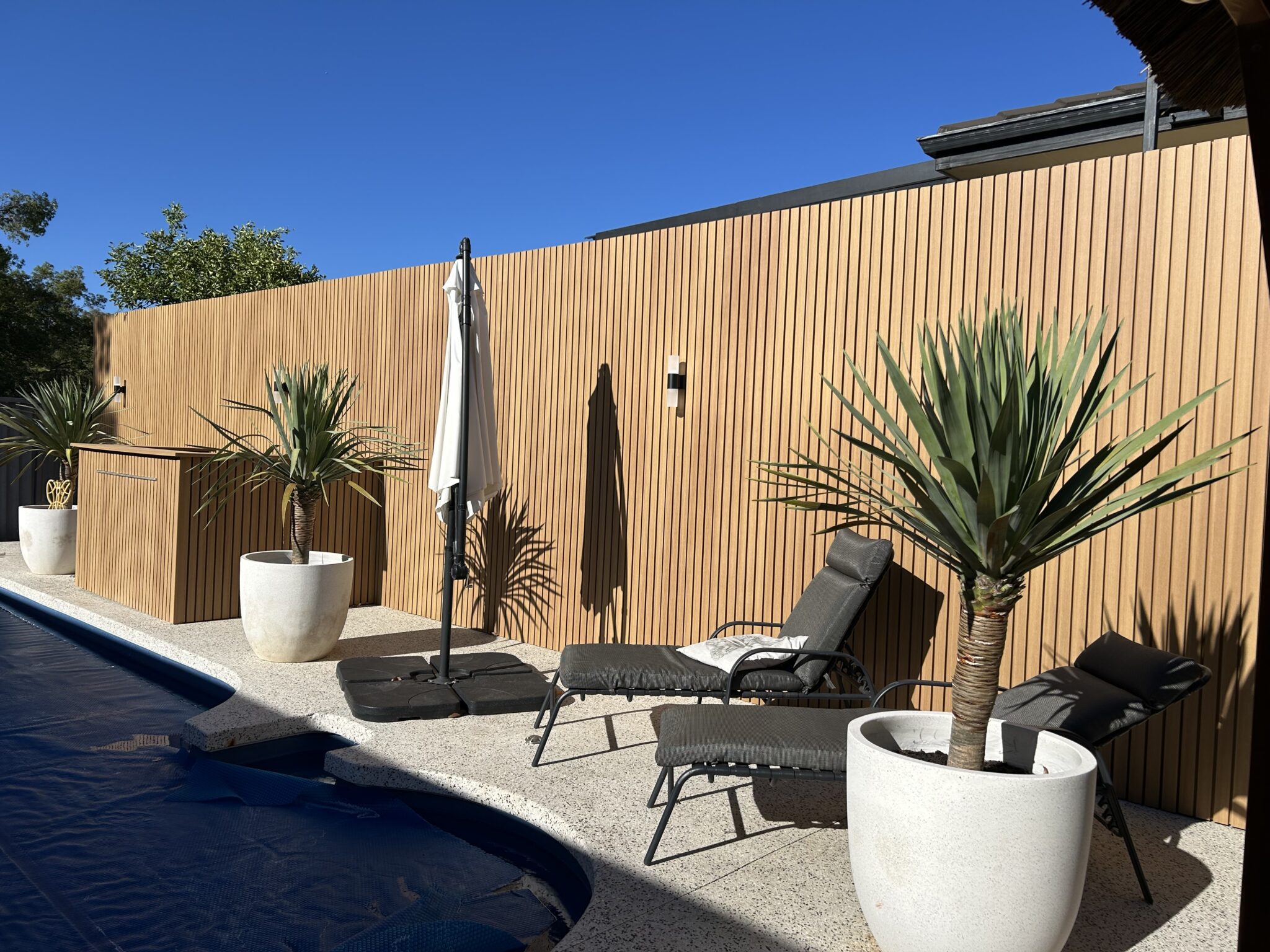 From Fence to Feature Wall: NewTechWood Castellation Cladding - Subiaco ...